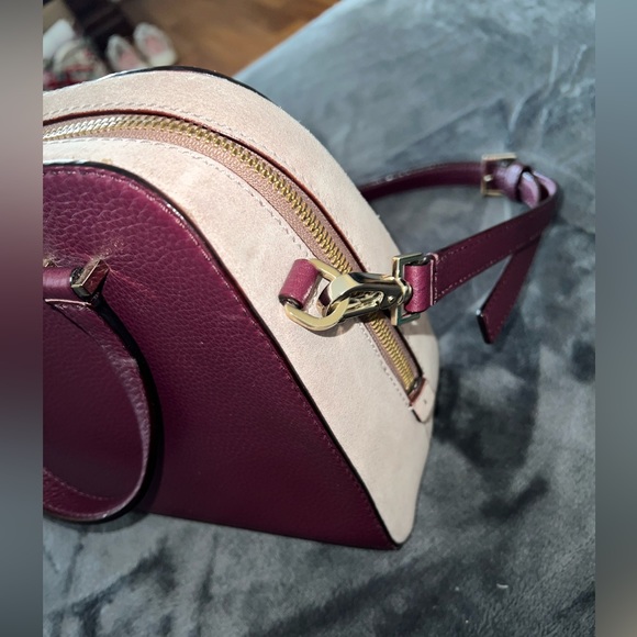 kate spade | Bags | Kate Spade Two Tone Colorblock Suede Siding ...